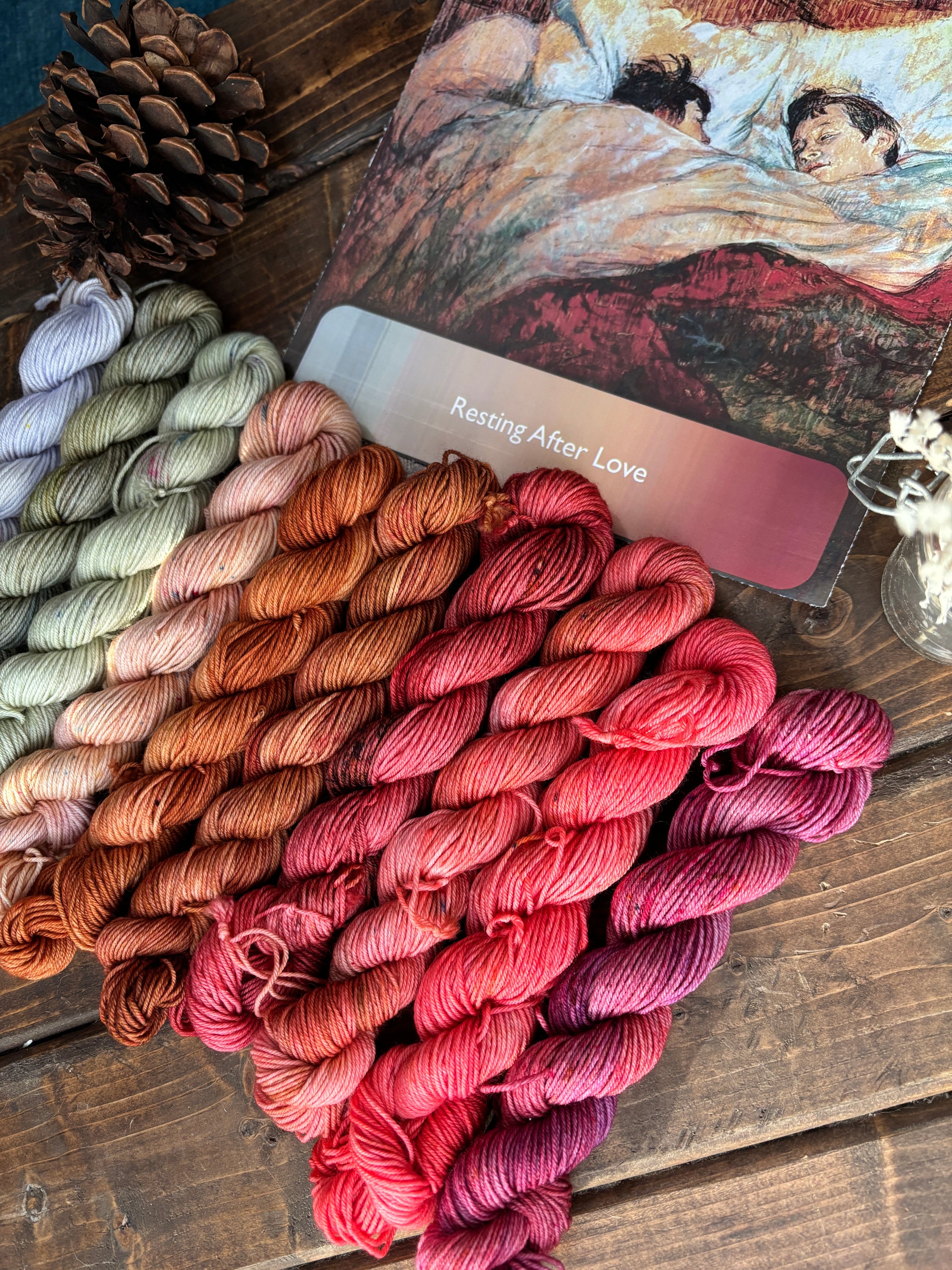 February - Post Impressionism "In the Bed" – Goosey Fibers