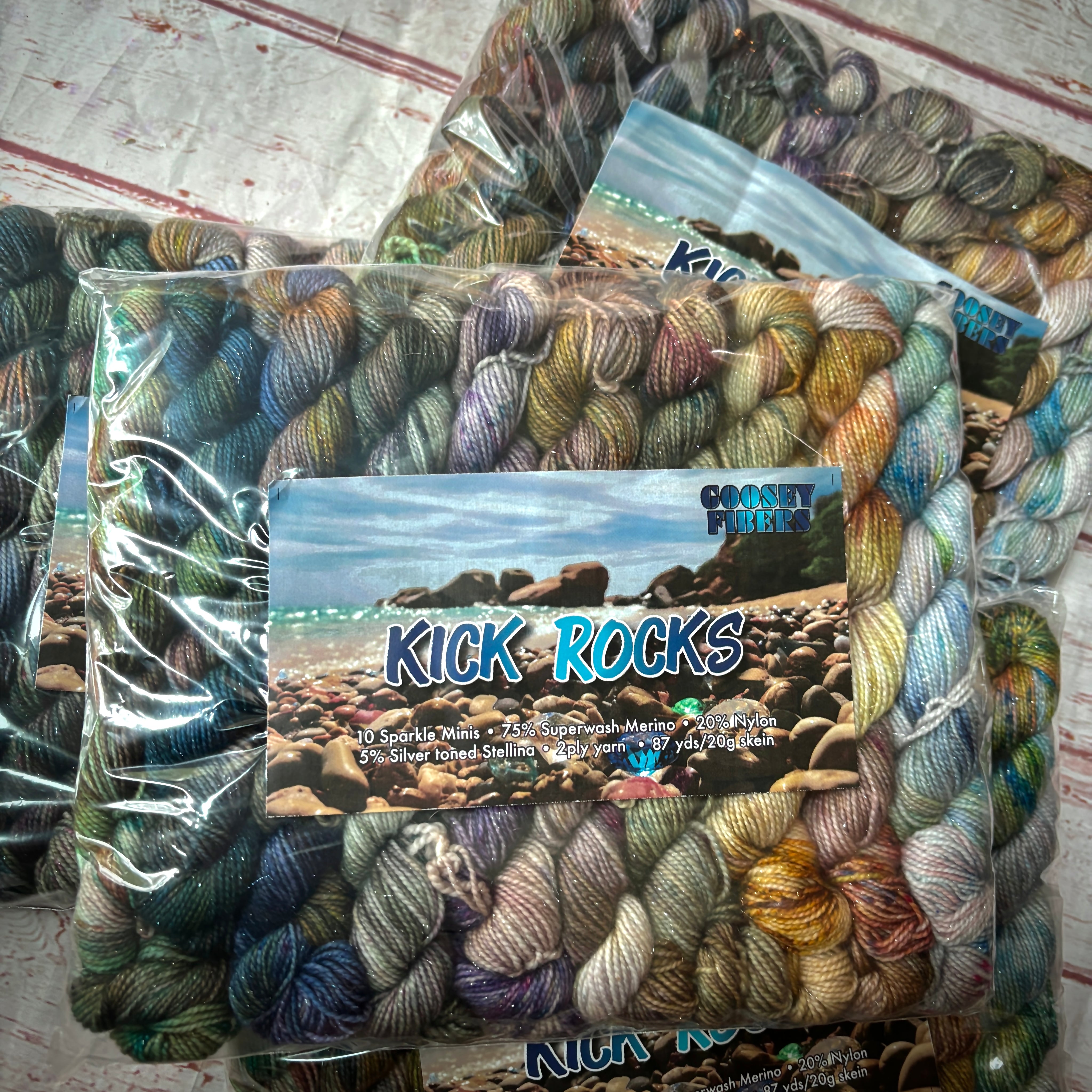 Kick Rocks Color Collection – Goosey Fibers
